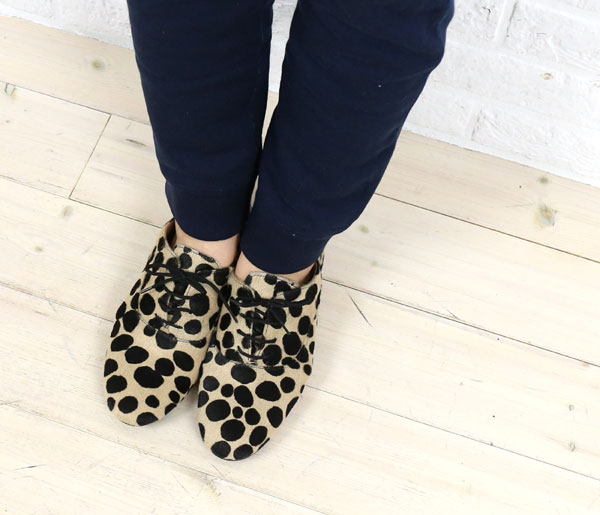 1001 PATTES(ミルエユヌパット)ハラコポニー レースアップ バルモラルシューズ・NMP1052P-0341402    レディース 女性 誕生日プレゼント ギフト 正規品 新品