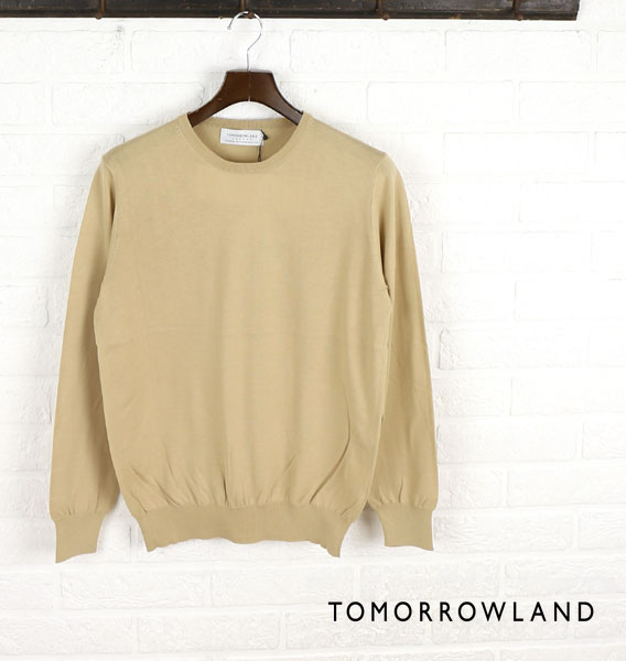 TOMORROWLAND(トゥモローランド) コットン長袖 クルーネックプルオーバーニット・63-02-51-02603・0171501    レディース 女性 誕生日プレゼント ギフト 正規品 新品