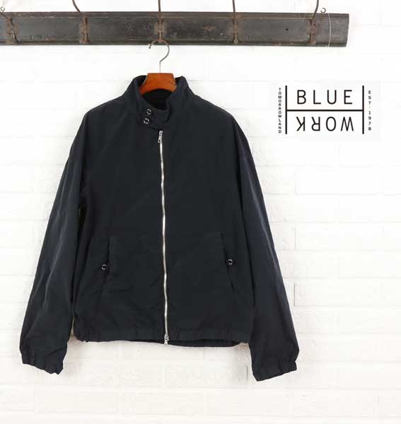 Blue Work(ブルーワーク) ポリエステル ナイロンスタンドカラージャケット・54-08-61-08109・0171601    レディース 女性 誕生日プレゼント ギフト 正規品 新品