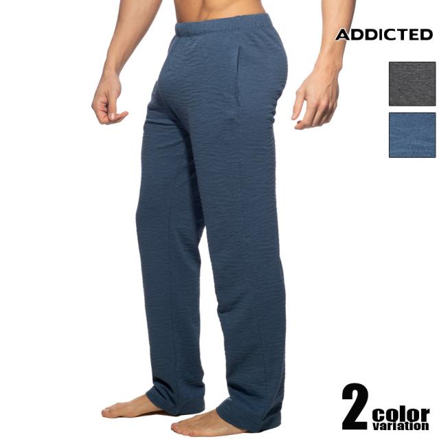 ADDICTED/アディクティッド MIRAGE LONG PANTS ロングパンツ 　メンズ　ボトムス　ファッション リサイクル素材 ルームウェア