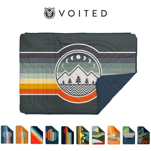 SALE30%OFF VOITED ボイテッド CLASSIC OUTDOOR RIPSTOP PILLOW BLANKET ブランケット バンライフ キャンピングカー 車中泊 封筒型 寝袋 クッション シュラフ 布団 ポンチョ 大判ラグ 洗濯機可能