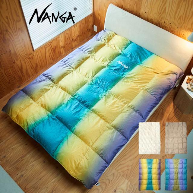 NANGA ナンガ DOWN BLANKET SINGLE ダウンブランケットシングルサイズ nz2354-4a501 日本製 洗濯可能 布団カバー不要 テント泊 車中泊