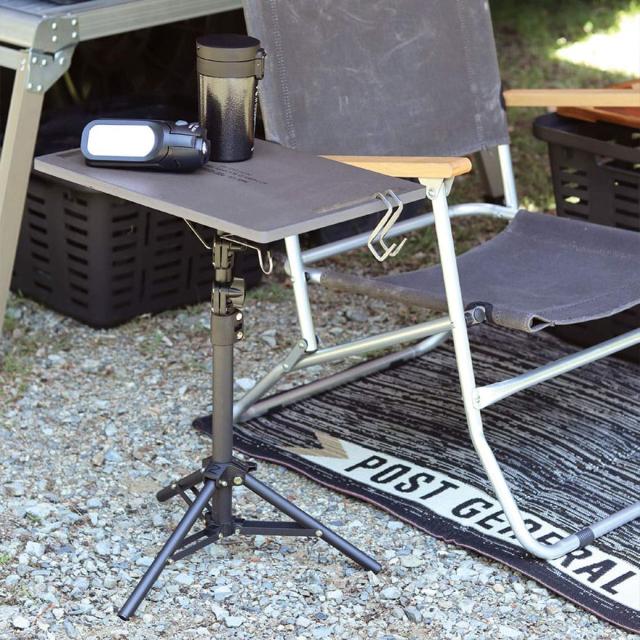 POST GENERAL(ポストジェネラル) TRI-POD TABLE & HANGER トリポッドテーブル＆ハンガー アウトドア 折りたたみ サイドテーブル ハンガーラック
