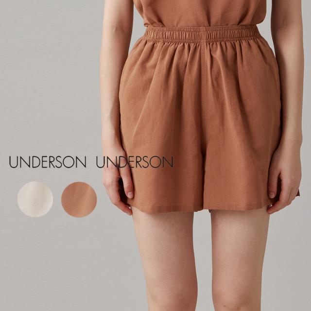 SALE50%OFF アンダーソンアンダーソン UNDERSON UNDERSON × nee meeコラボショートパンツ uuufp231194  母の日
