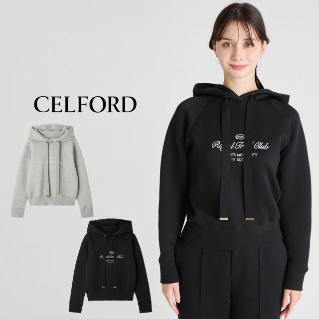セルフォード CELFORD フーデッドスウェットプルオーバー cwct254109 レディース フード トップス  Trad Club 2025秋
