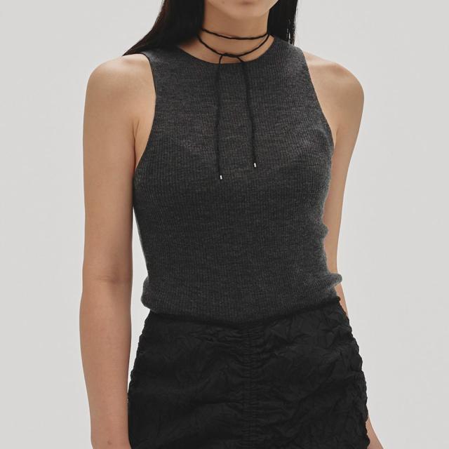 TODAYFUL トゥデイフル Merinowool 100% Tanktop メリノウール100%タンクトップ 12510517 2025夏 レディース トップス