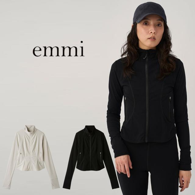 emmi yoga エミ ヨガ  サステナレッチUnity フットネスジャケット 14wct254202 レディース アウター  ヨガウェア ジム ランニング アクティブ フルジップ 2025秋