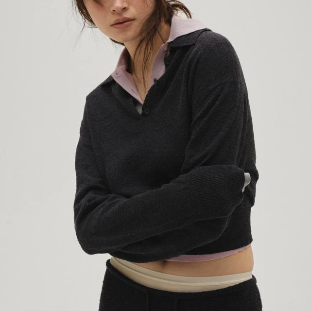 (予約) TODAYFUL トゥデイフル Layered Polo Knit レイヤードポロニット 12610508 (3月上旬以降入荷) トップス レディース 透け感 2026春