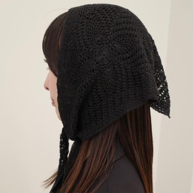 (予約) TODAYFUL トゥデイフル Crochet Lace Scarf かぎ針編みのレーススカーフ 12611014 (4月下旬以降入荷) レディース コットン糸 アクセサリー ヘアアレンジ 2026春