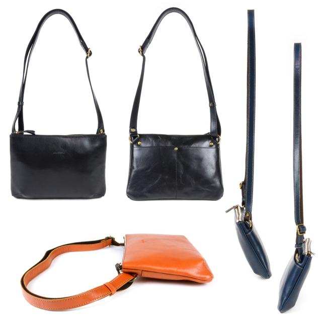 A5サイズ対応サコッシュ ミニショルダーバッグ タブレット スクエア型