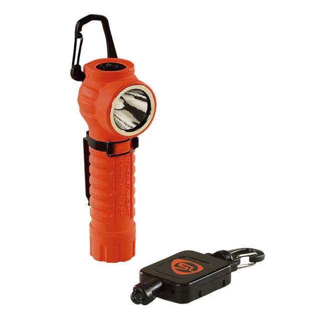 STREAMLIGHT(ストリームライト) ポリタック90 LED（オレンジ） 自動巻上コード付  88832