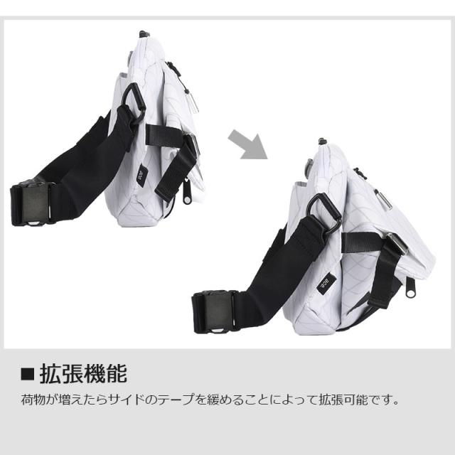 送料無料 エース (ace.)  クロスリングX ボディバッグ 68037 スリングバッグ ショルダーバッグ 10.1inch タブレット対応 撥水 斜めがけ 抗菌 通勤 旅行 エースジーン