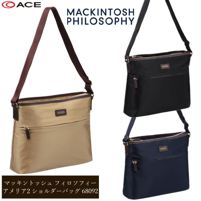 【新商品】【送料無料】ace.／エース マッキントッシュ フィロソフィーアメリア2 ショルダーバッグ 68092 MACKINTOSH PHILOSOPHY
