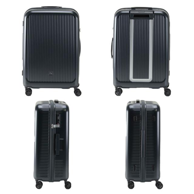 フリクエンター FREQUENTER アウラ AURA キャリーケース スーツケース 58L 1-512 Mサイズ ダブルキャスター TSAロック 軽量 受託手荷物対応 2.7kg ポリカーボネート