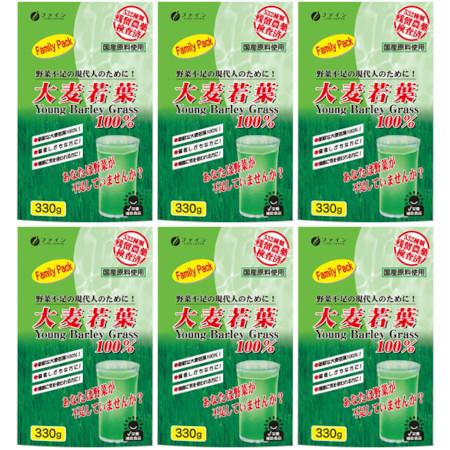 大麦若葉100％ファミリーパック 330g【6個セット】(4976652004900-6)の通販はau PAY マーケット - ベストHBI | au PAY マーケット－通販サイト