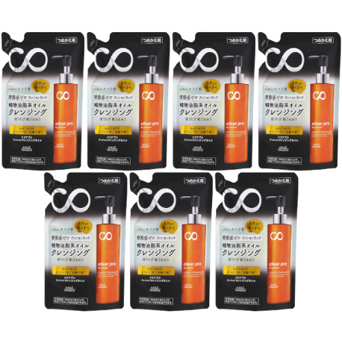 ソフティモ クリアプロ クッションクレンジングオイル つめかえ 160ml【7個セット】(4971710571332-7)