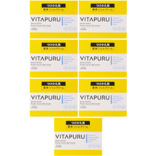 ビタプル リペア アクアリージェルクリーム つけかえ 90g【7個セット】(4971710569070-7)