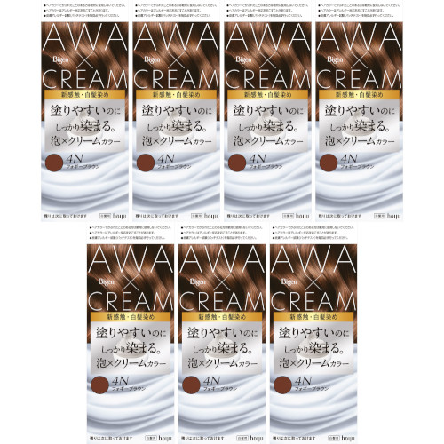 ビゲン 泡クリームカラー 4Nフォギーブラウン【7個セット】(4987205011863-7)