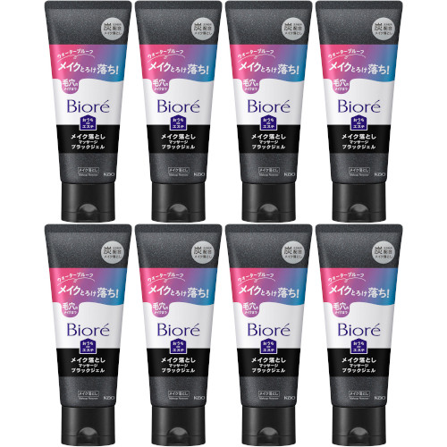 ビオレ おうちｄｅエステ メイク落とし マッサージブラックジェル 200g【8個セット】(4901301416919-8)