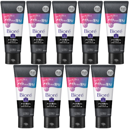 ビオレ おうちｄｅエステ メイク落とし マッサージブラックジェル 200g【9個セット】(4901301416919-9)