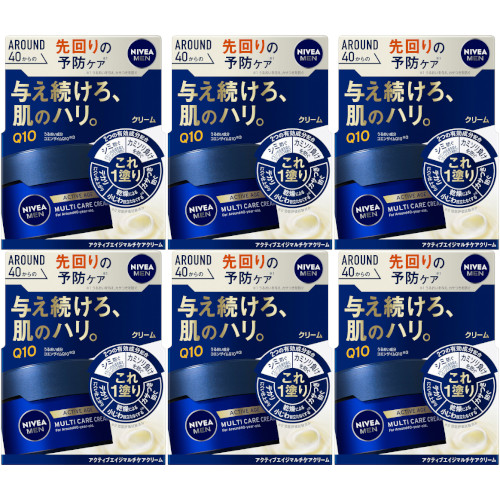 ニベアメン アクティブエイジ マルチケアクリーム 85g【6個セット】(4901301420121-6)