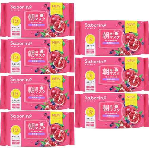 サボリーノ 目ざまシート 完熟果実の高保湿タイプ Ｎ 30枚【7個セット】(4515061190240-7)