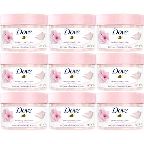 ダヴクリーミースクラブ サクラ＆ムスク 298g【9個セット】(4902111776552-9)