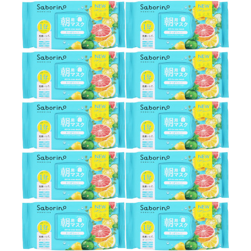 【10個セット】サボリーノ 目ざまシート 爽やか果実のすっきりタイプ Ｎ 32枚(4515061190233-10)