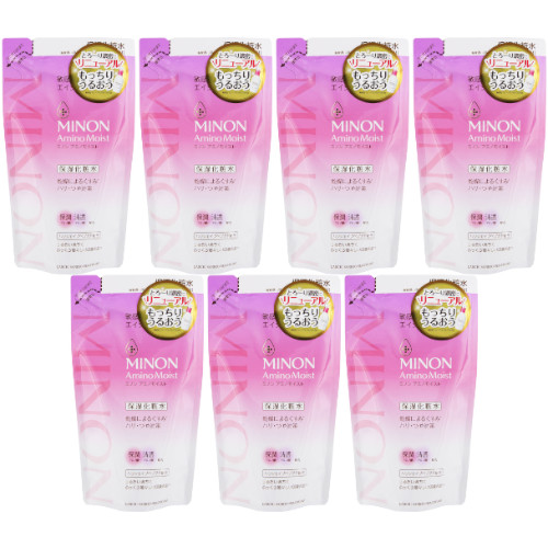 【7個セット】ミノン アミノモイスト エイジングケア ローション つめかえ用 130ml(4987107675187-7)