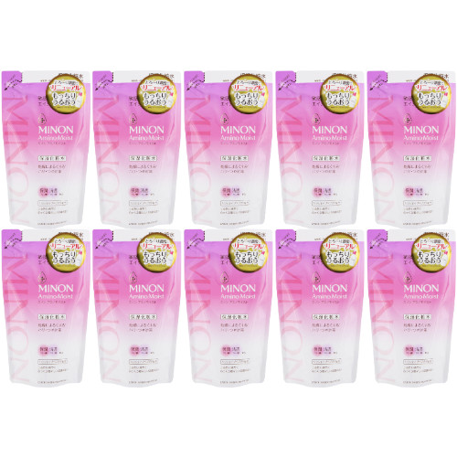 【10個セット】ミノン アミノモイスト エイジングケア ローション つめかえ用 130ml(4987107675187-10)
