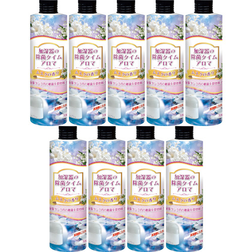 【9個セット】加湿器の除菌タイム アロマ ムスクの香り 300ml(4968909054776-9)
