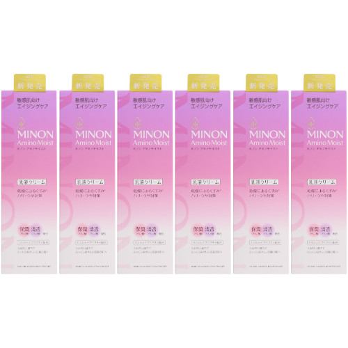 【6個セット】ミノン アミノモイスト エイジングケア ミルククリーム 100g(4987107628961-6)