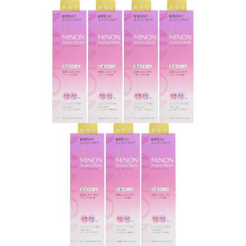 【7個セット】ミノン アミノモイスト エイジングケア ミルククリーム 100g(4987107628961-7)