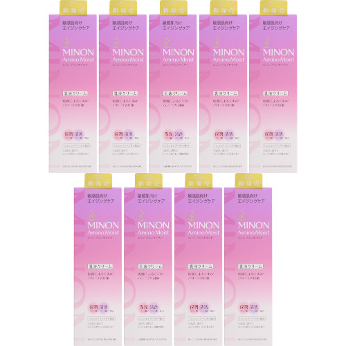 【9個セット】ミノン アミノモイスト エイジングケア ミルククリーム 100g(4987107628961-9)