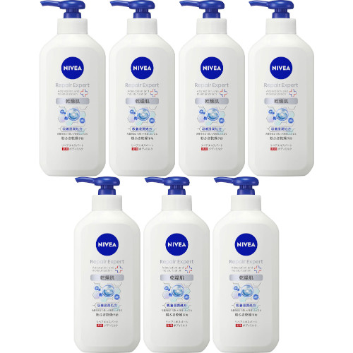 【7個セット】ニベア リペアエキスパート 薬用ボディミルク 乾燥肌用 350ml(4901301437884-7)