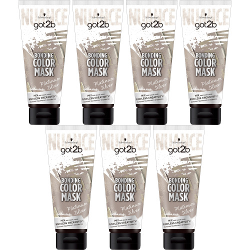 【7個セット】ｇｏｔ２ｂ ボンディング・カラーマスク プラチナシルバー 180g(4987234390519-7)