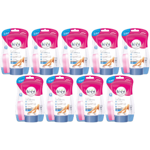 【9個セット】ヴィートピュアバスタイム除毛クリーム敏感肌用 150g(4906156037890-9)