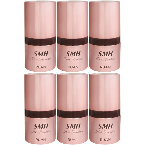 【6個セット】SMHヘアファンデーション No.1 ブラック 12g【定形外郵便】(4969972540012-6)