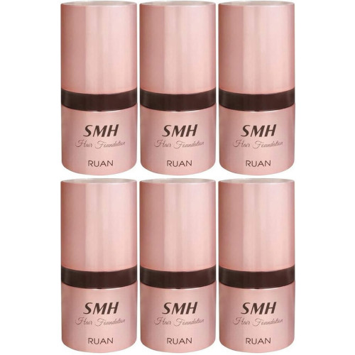 【6個セット】SMHヘアファンデーション No.3 ライトブラウン 12g【定形外郵便】(4969972540036-6)
