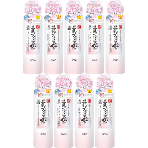 【9個セット】サナ なめらか本舗 薬用リンクルミスト化粧水 ホワイト 150g(4964596702426-9)