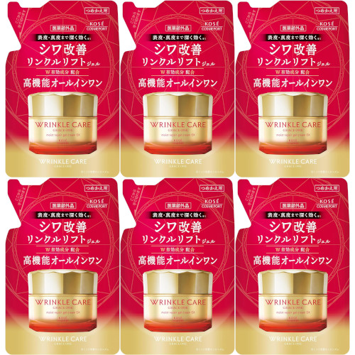 【6個セット】グレイスワン リンクルケア モイストリペア ジェルクリーム ＥＸ つめかえ 90g(4971710588019-6)