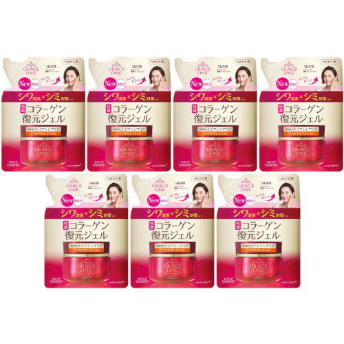 【7個セット】グレイスワン 薬用リンクル リペアジェル つめかえ 90g(4971710582888-7)