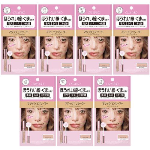 【7個セット】カリプソ マジックコンシーラー ピンクベージュ 6g【定形外郵便】(4562352081527-7)
