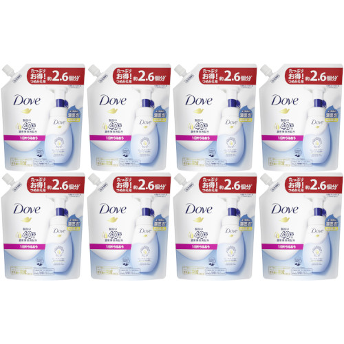 【8個セット】ダヴ ビューティーモイスチャー クリーミー泡洗顔 つめかえ用 320ml(4902111775104-8)