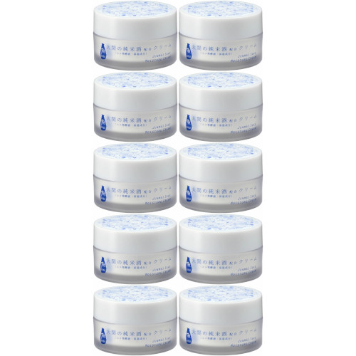 蔵元発 灘 保湿クリーム 45g【10個セット】(4901061475546-10)