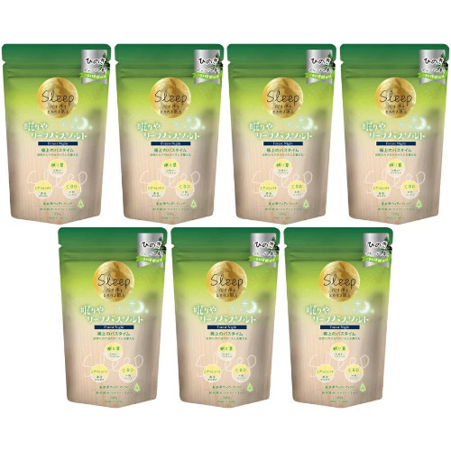 【7個セット】眠りやリーフバスソルト フォレストナイト 1000g(4580299106189-7)