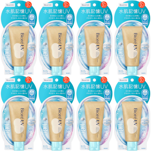 【8個セット】ビオレ ＵＶ アクアリッチ ウォータリーホールドクリーム 50g【メール便】(4901301450883-8)