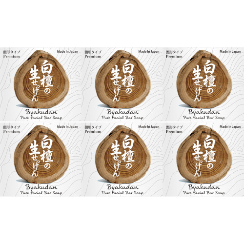 【6個セット】美香柑 白檀の生せっけん 固形タイプ 90g(4968909160255-6)