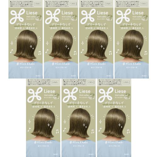 【7個セット】リーゼ ティントカラージェル オリーブカーキ(4901301440235-7)