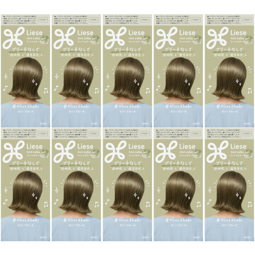【10個セット】リーゼ ティントカラージェル オリーブカーキ(4901301440235-10)